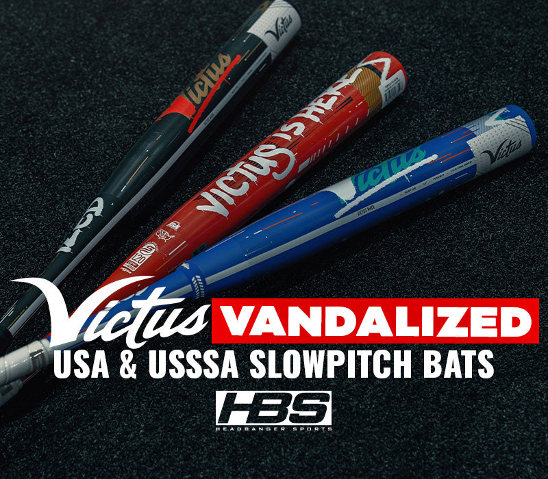 Victus Vandalized Slowpitch Bats | Black vs Red vs Purple Comparison ...