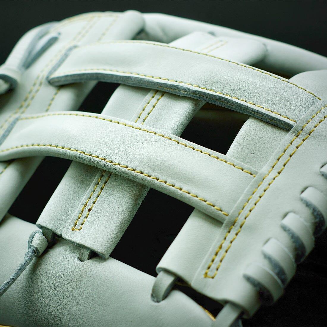Miken Gold Pro Series 13" White Slowpitch Softball Fielding Glove – HB ...
