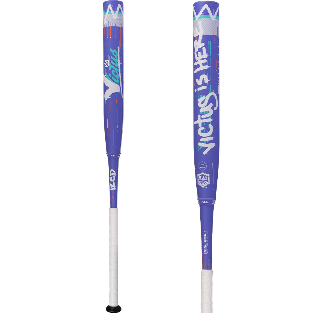 Victus Vandalized Purple USA/ASA Slowpitch Bat | Big Boy Load VSPVA2BA ...