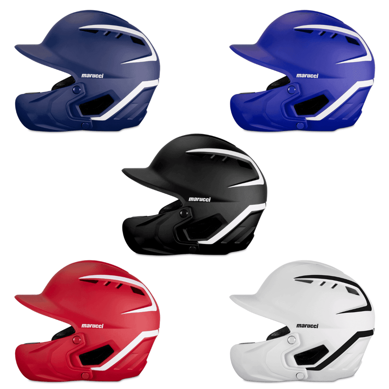 Marucci Duravent Two Tone Baseball Batting Helmet w/ Jaw Guard – HB ...