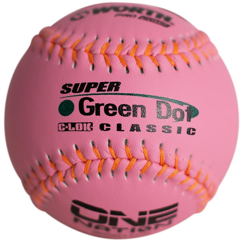 Worth Pink 11" Super Gold Dot Extreme One Nation 40/325 Softballs – HB ...
